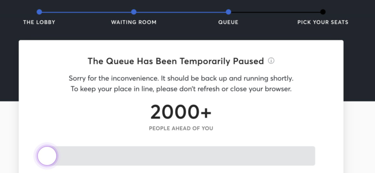 How To Fix Ticketmaster Queue Temporarily Paused Error - NetworkBuildz