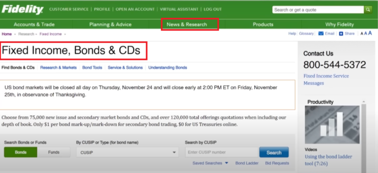 How To Buy Certificates Of Deposits(CDs) On Fidelity - NetworkBuildz
