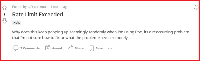 How To Fix "Rate Limit Exceeded" On Poe AI - NetworkBuildz