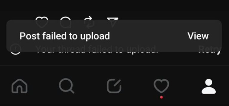 How To Fix "Post Failed To Upload" On Instagram Threads - NetworkBuildz
