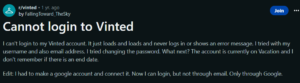 How To Fix Vinted Login Problems - NetworkBuildz