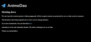 Why Did Animedao Shut Down? - NetworkBuildz