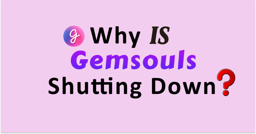 Why Is Gemsouls Shutting Down? - NetworkBuildz