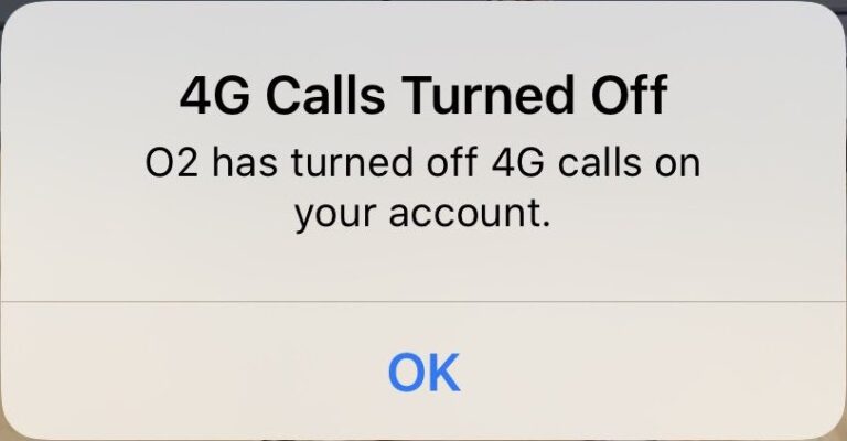 How To Fix O2 Has Turned Off 4G Calls On Your Account - NetworkBuildz