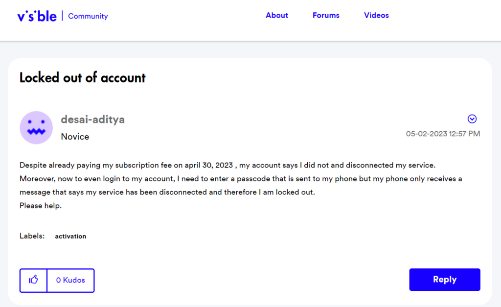How To Fix Locked Out Of Visible Account - NetworkBuildz