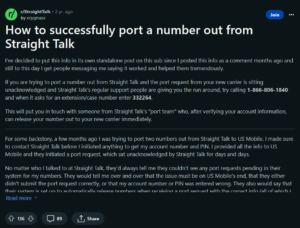 Straight Talk Account Number And Pin For Porting - NetworkBuildz