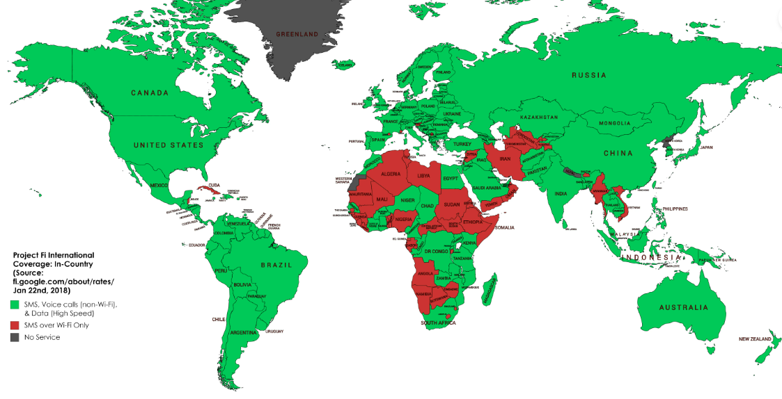 Google Fi Unlimited Plus International Plan - NetworkBuildz