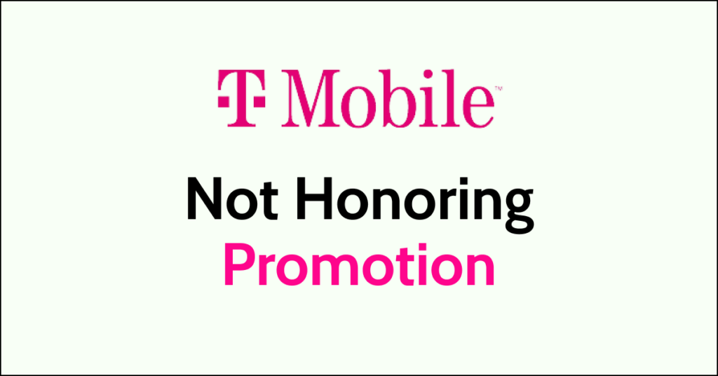 How To Fix T-Mobile Not Honoring Promotion - NetworkBuildz