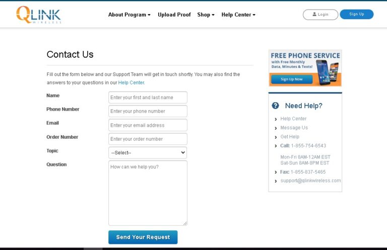How To Fix The Q Link Wireless Data Not Working - NetworkBuildz