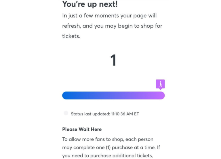 Does Ticketmaster Randomize The Queue - NetworkBuildz