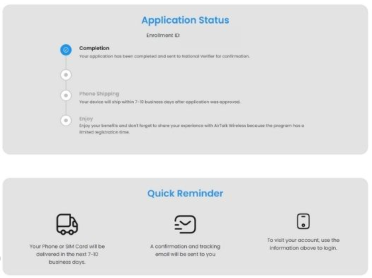 How To Check Airtalk Wireless Application Status Networkbuildz