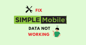 How To Fix Simple Mobile Data Not Working - NetworkBuildz