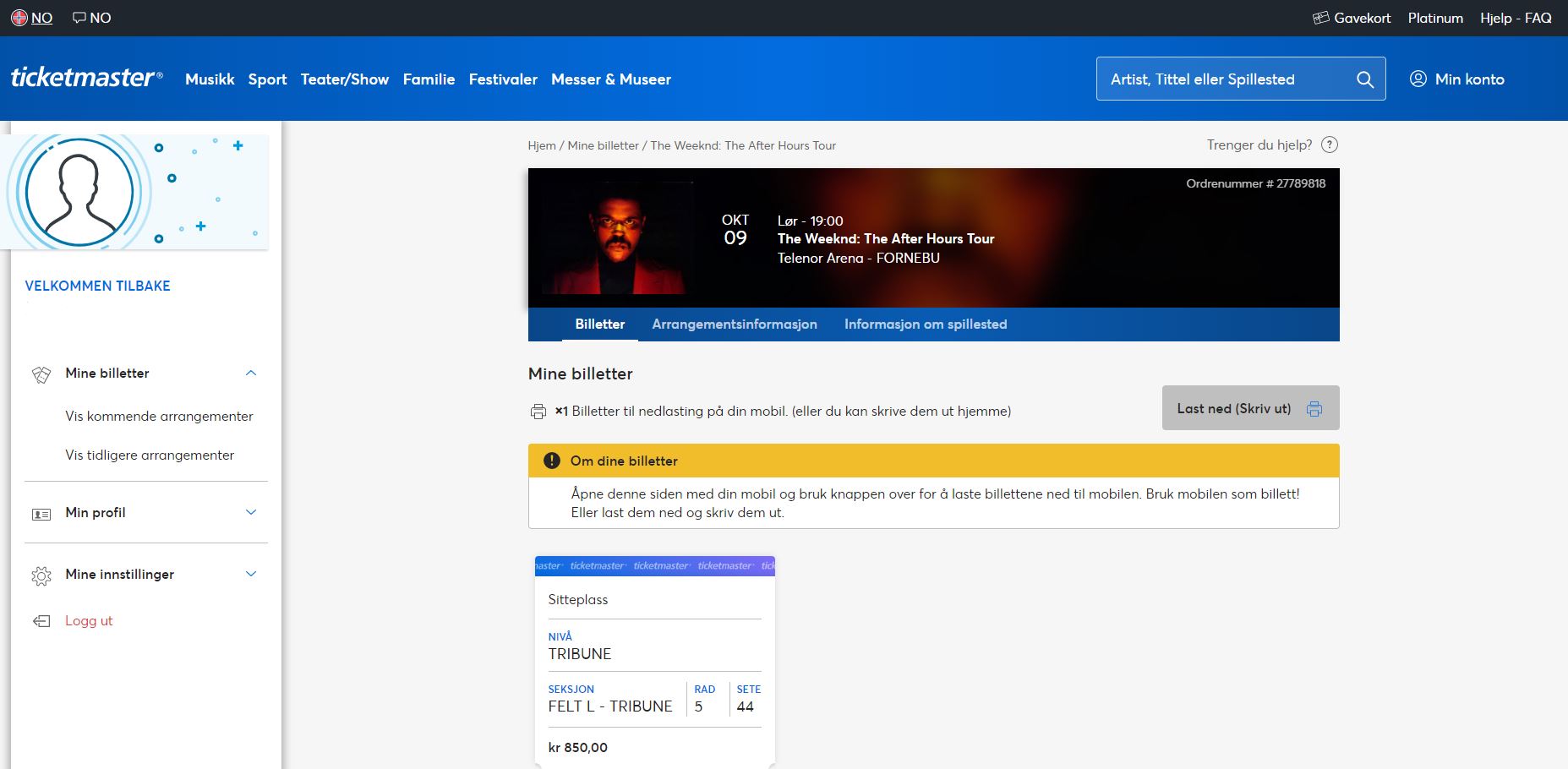 Ticketmaster Order Number Search: Detailed Guide - NetworkBuildz
