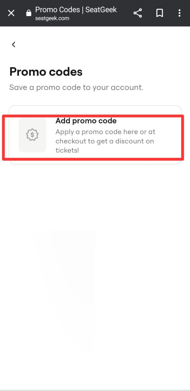 How To Fix SeatGeek Promo Code Not Working - NetworkBuildz