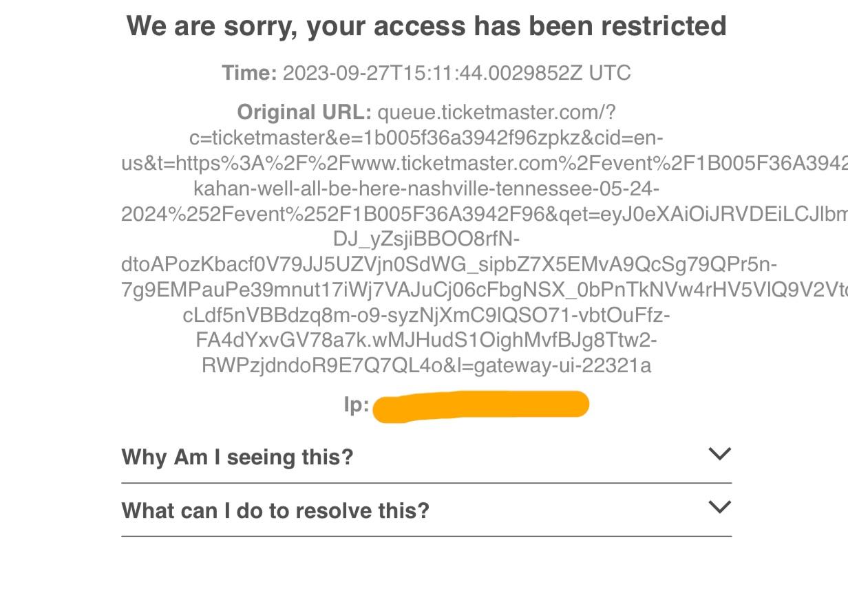 How To Fix “We Are Sorry Your Access Has Been Restricted” On ...
