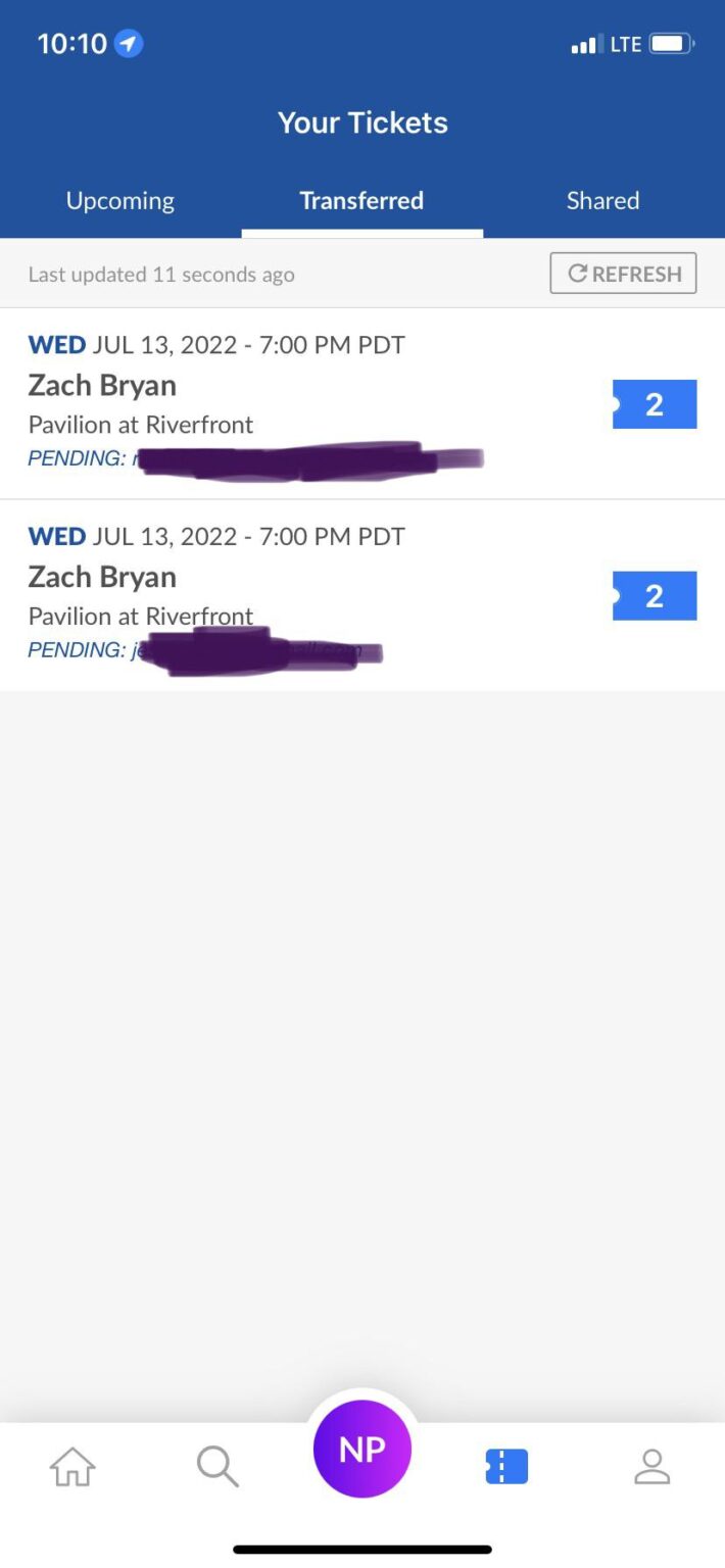 Stubhub Tickets Not Showing Up