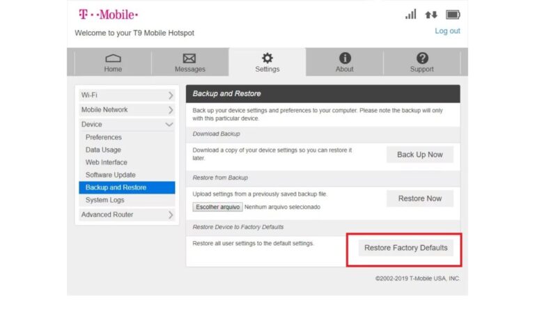 How To Fix T-Mobile Franklin T9 Mobile Hotspot Connected But No ...