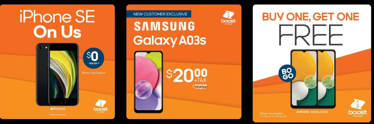 Boost Mobile Plans With Free Phones - NetworkBuildz