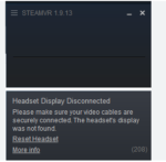How To Fix SteamVR Headset Display Disconnected Error 208 - NetworkBuildz