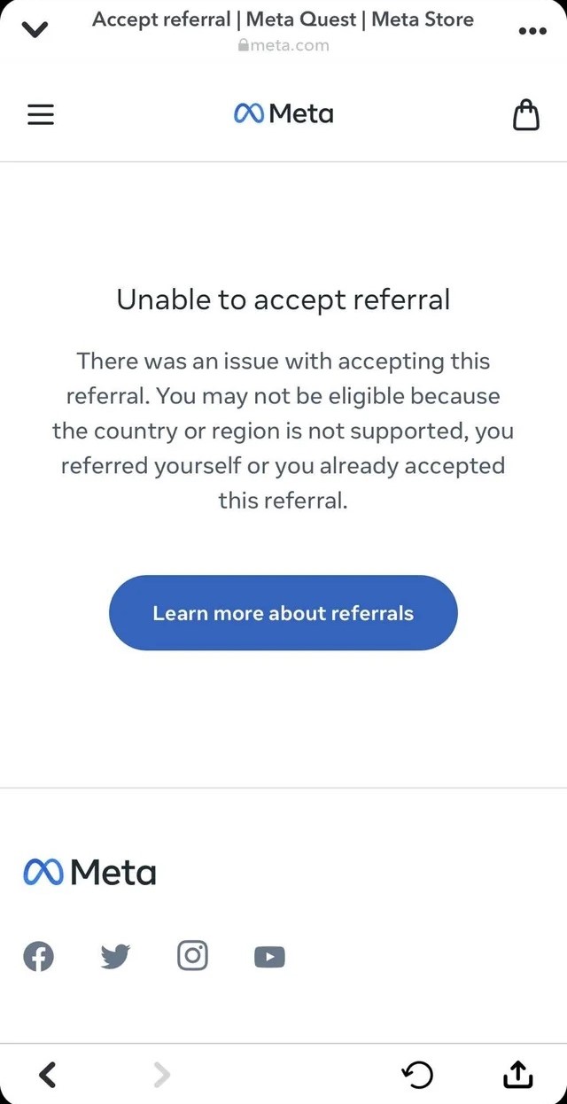How To Fix Meta Quest Referral Not Working Issue - NetworkBuildz