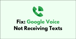 How To Fix Google Voice Not Receiving Texts - NetworkBuildz