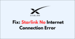 How To Fix Starlink No Internet Connection Error - NetworkBuildz