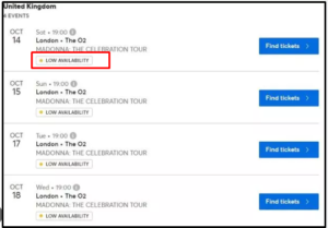 Why Does Ticketmaster Say Low Availability But No Tickets - NetworkBuildz