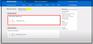 How To Save Credit Card Info On Ticketmaster - NetworkBuildz