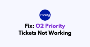 How To Fix O2 Priority Tickets Not Working - NetworkBuildz
