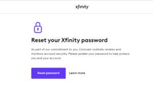 How To Fix Xfinity Email Password Reset Not Working - NetworkBuildz