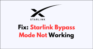 How To Fix Starlink Bypass Mode Not Working - NetworkBuildz