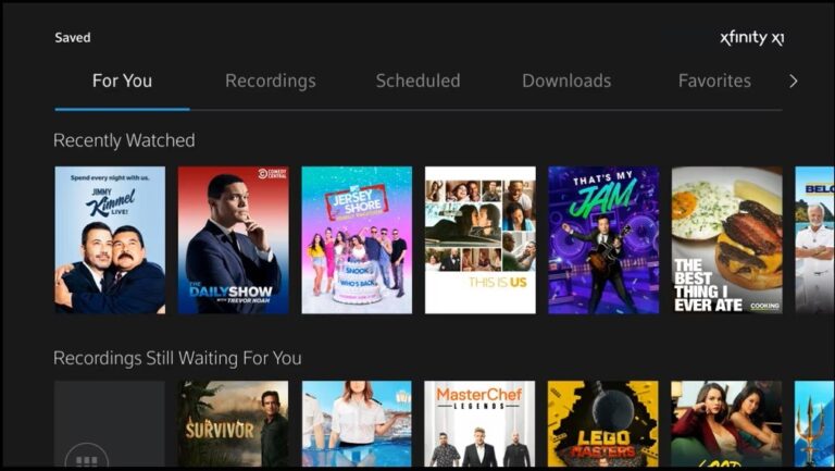How To Fix Recordings Not Showing Up On Xfinity Stream - NetworkBuildz