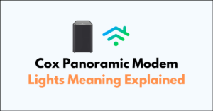 Cox Panoramic Modem Lights Meaning Explained - NetworkBuildz